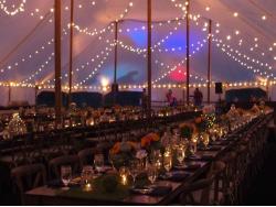 Durants Party Rentals :: Bistro Lighting