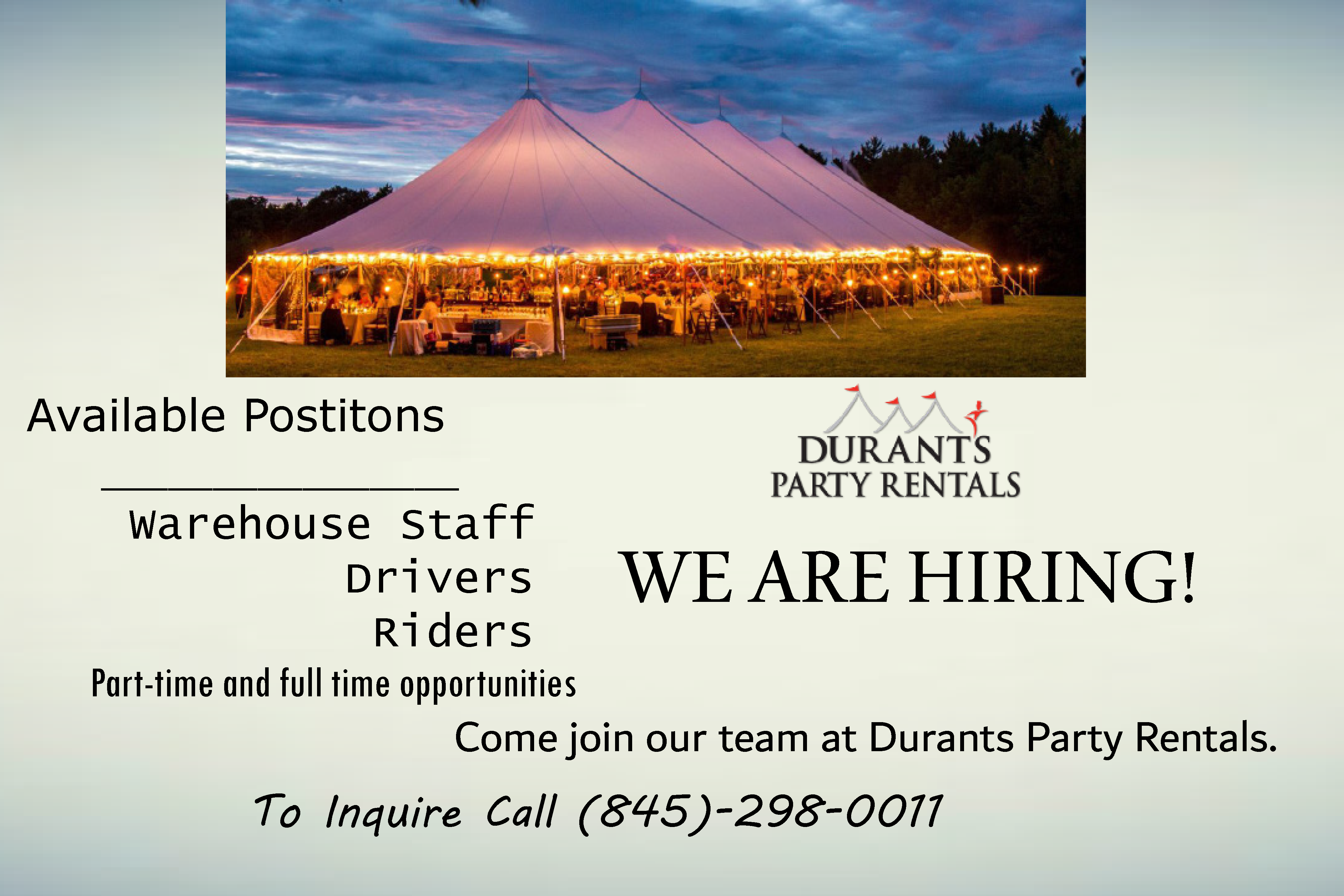 Durants Party Rentals :: Convenient, High-Quality Party Rentals for ...